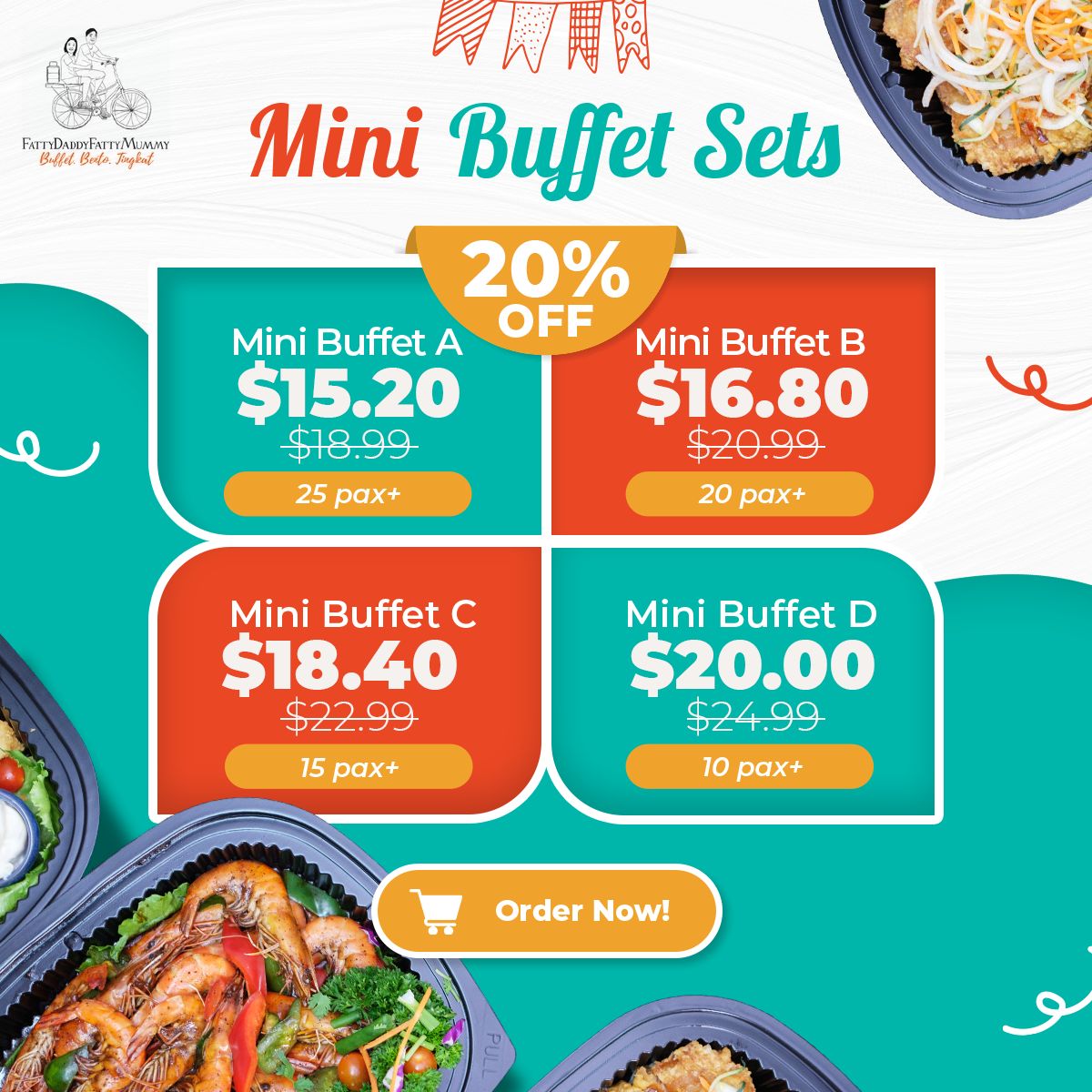 Mini Buffet – FattyDaddyFattyMummy