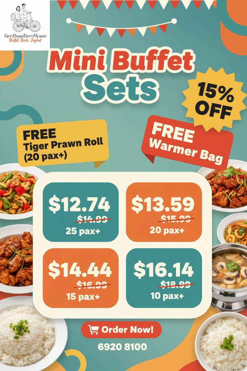 Mini Buffet Catering Singapore - Small Group Catering Delivered ...