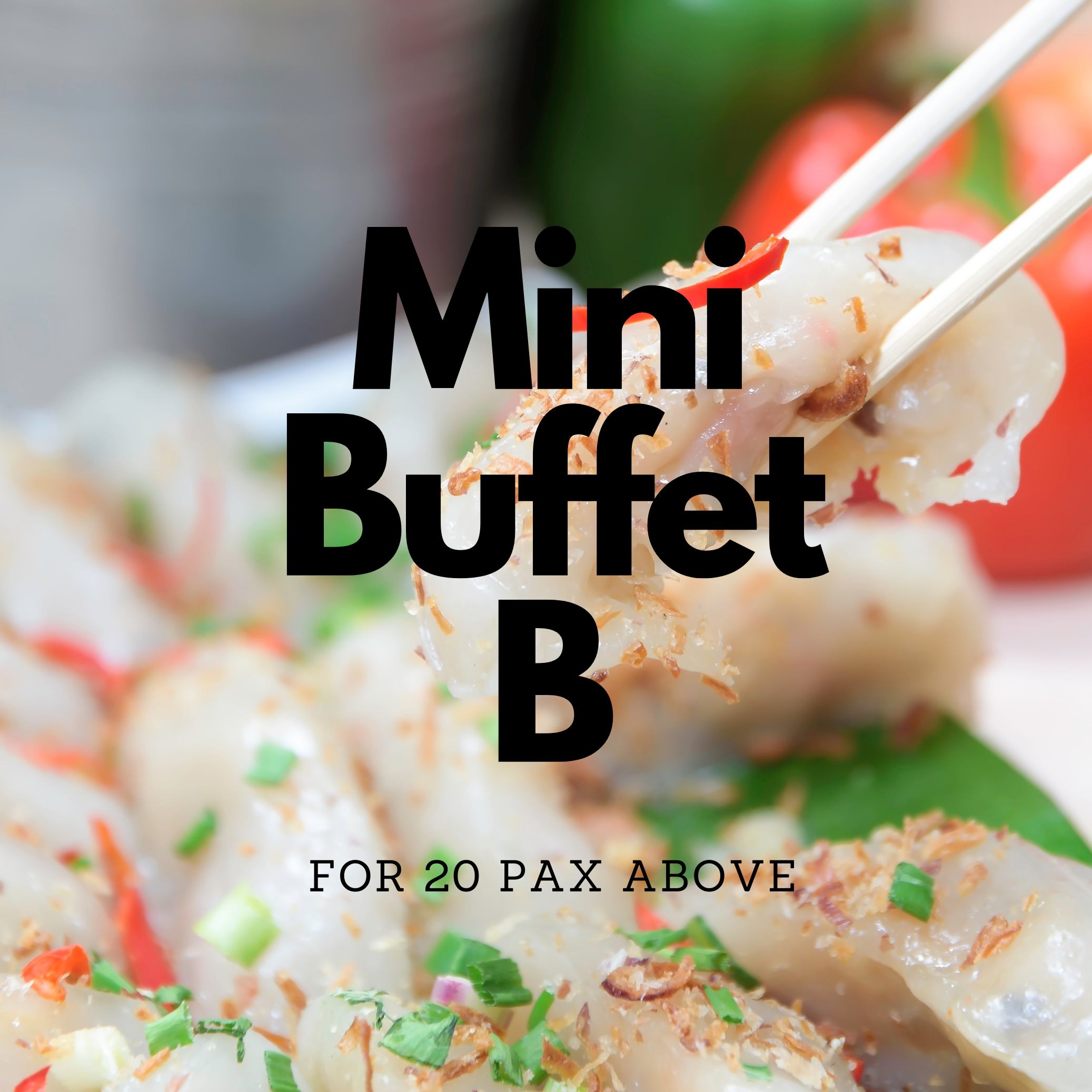 Mini Buffet B – FattyDaddyFattyMummy