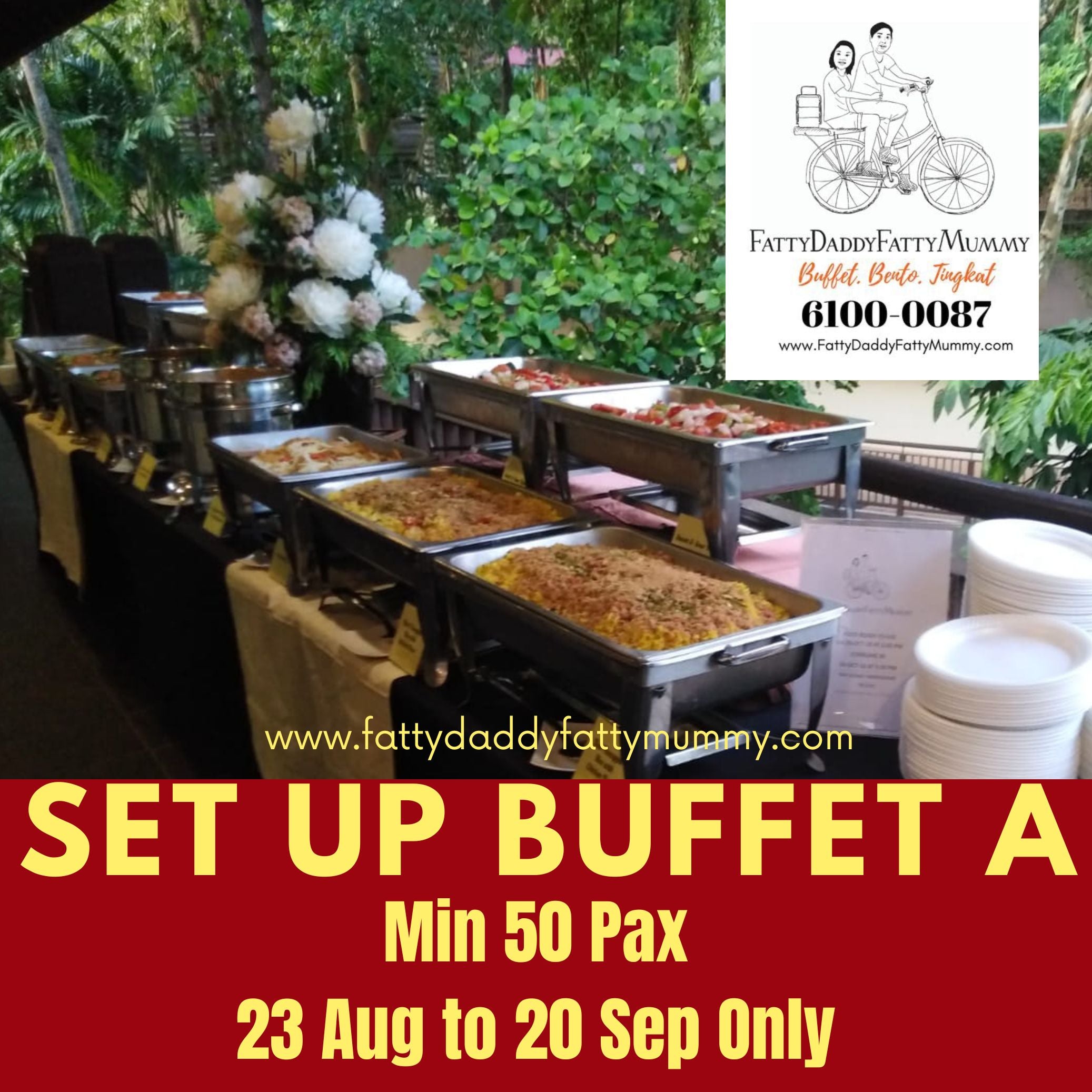 Buffet Cating | Tingkat Home Delivery In SG – FattyDaddyFattyMummy