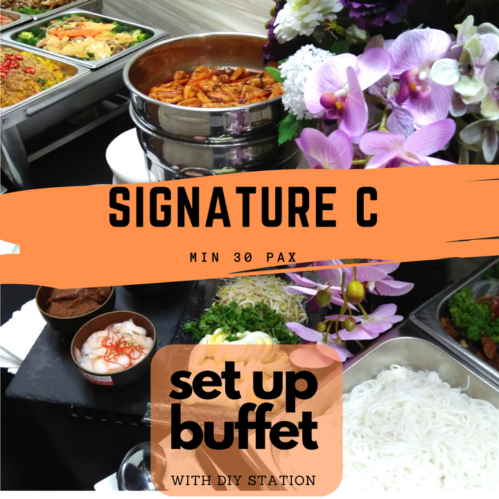 Signature Set up Buffet Catering – FattyDaddyFattyMummy